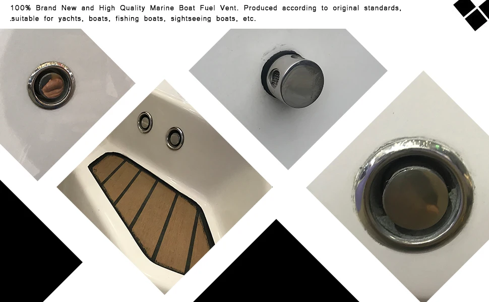 Marine Grade Gas Tank Vent Hardware Fitting Stainless Steel 316 Boat ...