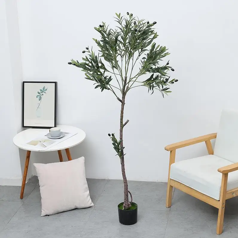 Artificial Fake Tree Plants Cherry Blossom For Decoration Outdoor Ficus ...