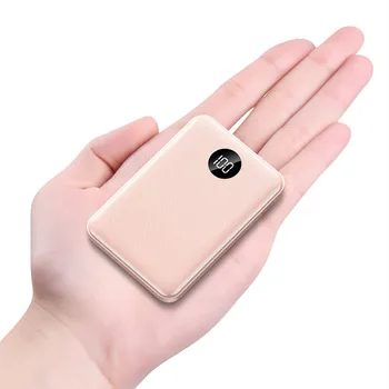 Mini 5000mah Power Bank,Digital Universal 10000mah Capacity Ultra-thin ...