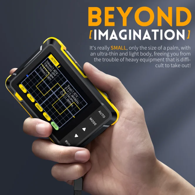 DSO152 Portable Mini Handheld Digital Oscilloscope - 400V