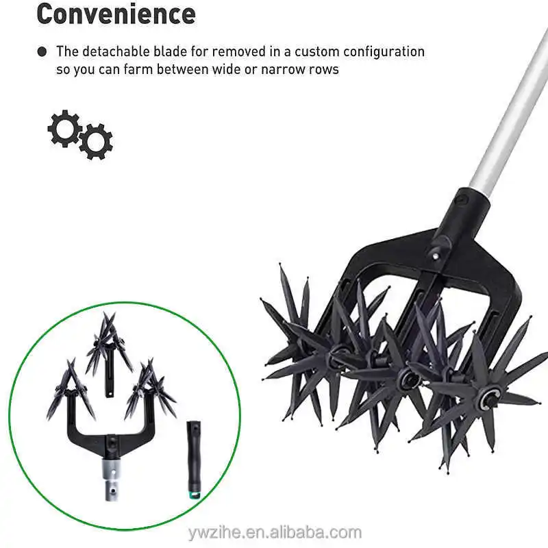 Rotary Cultivator Ripper Tool Plastic Tines Soil Ripper For Deep ...