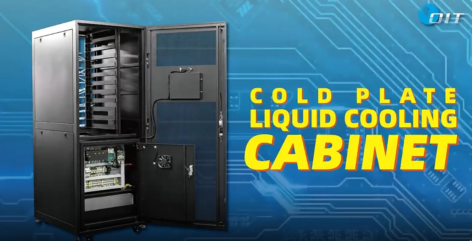 100KW 200A Hydro Cooling Server Rack - Smart Cabinet Solutions