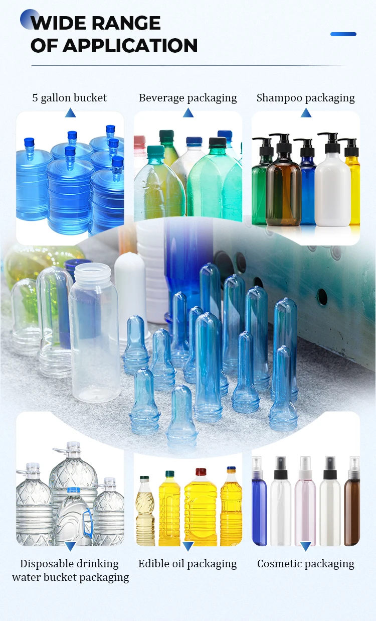 High Quality 28mm PCO 1881 Neck Plastic PET Preforms for Blowing ...