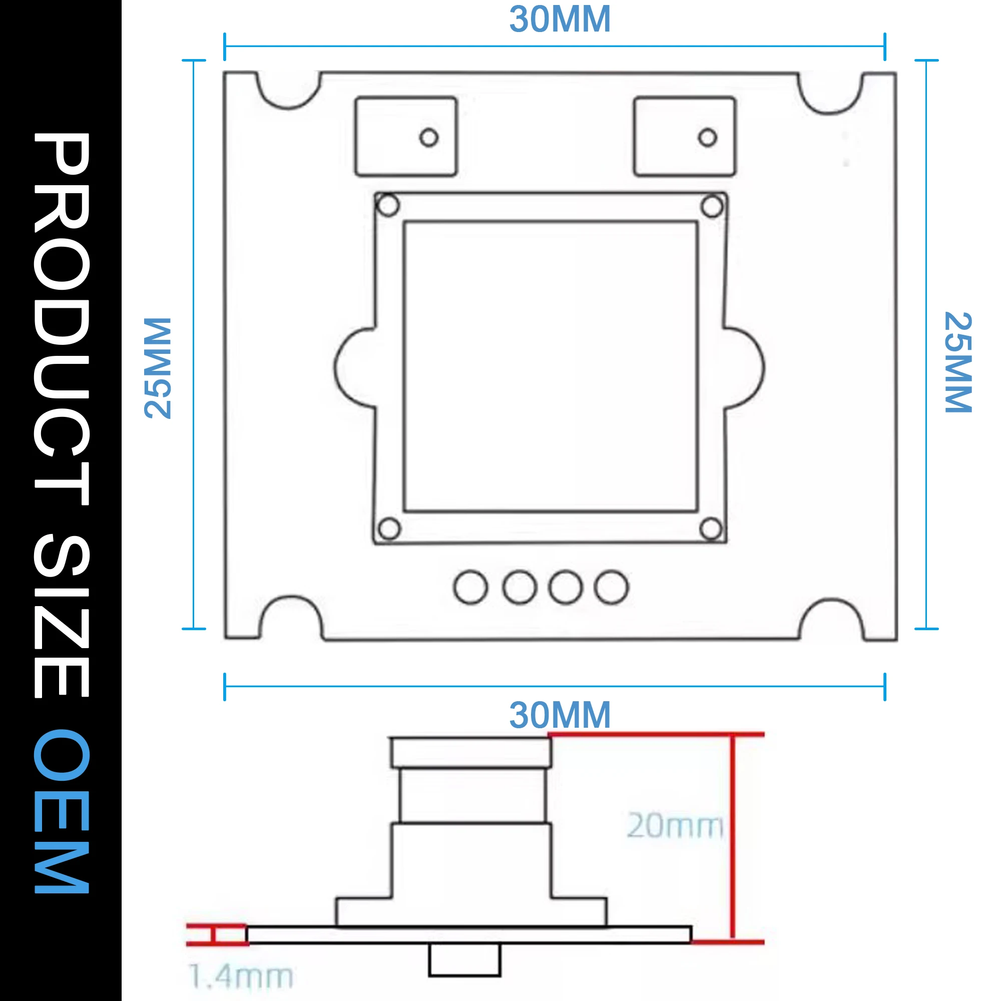 imx258 13mp cmos camera module Usb Fov 78 80 125 Degree Infrared lens ...