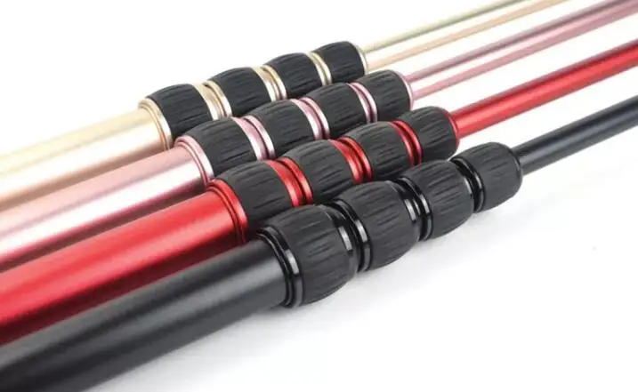 Customized Twist Connection Lock Aluminum Telescopic Pole Tube ...