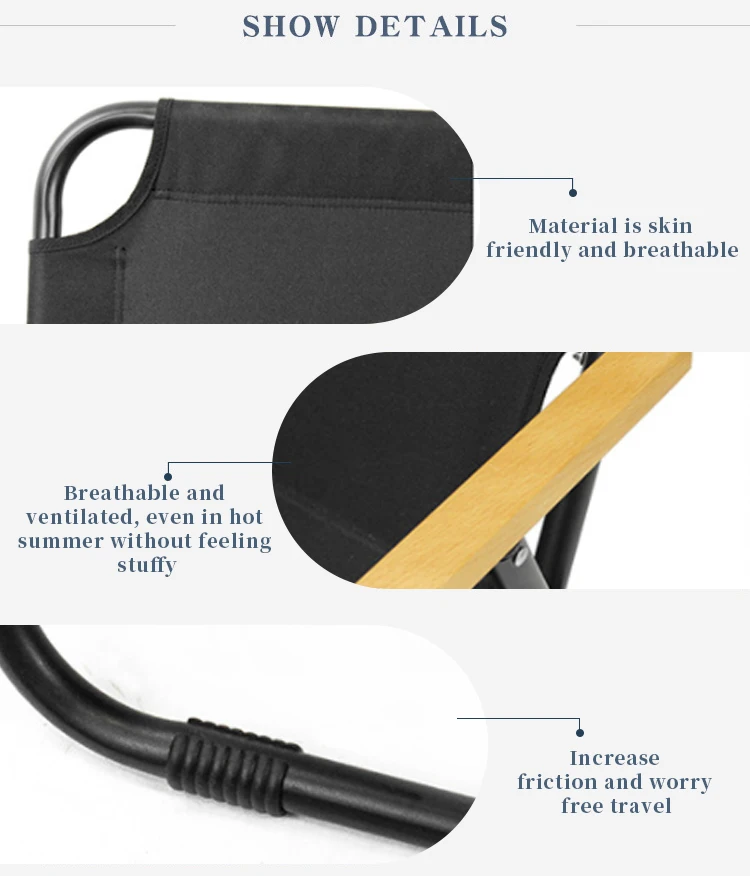 Portable Double Seats Outdoor Folding Beach Chair With Hanging Handel ...