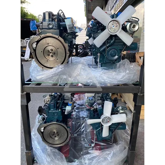 Original New Kubota D722 Engine - 3 Cylinder Diesel Assembly