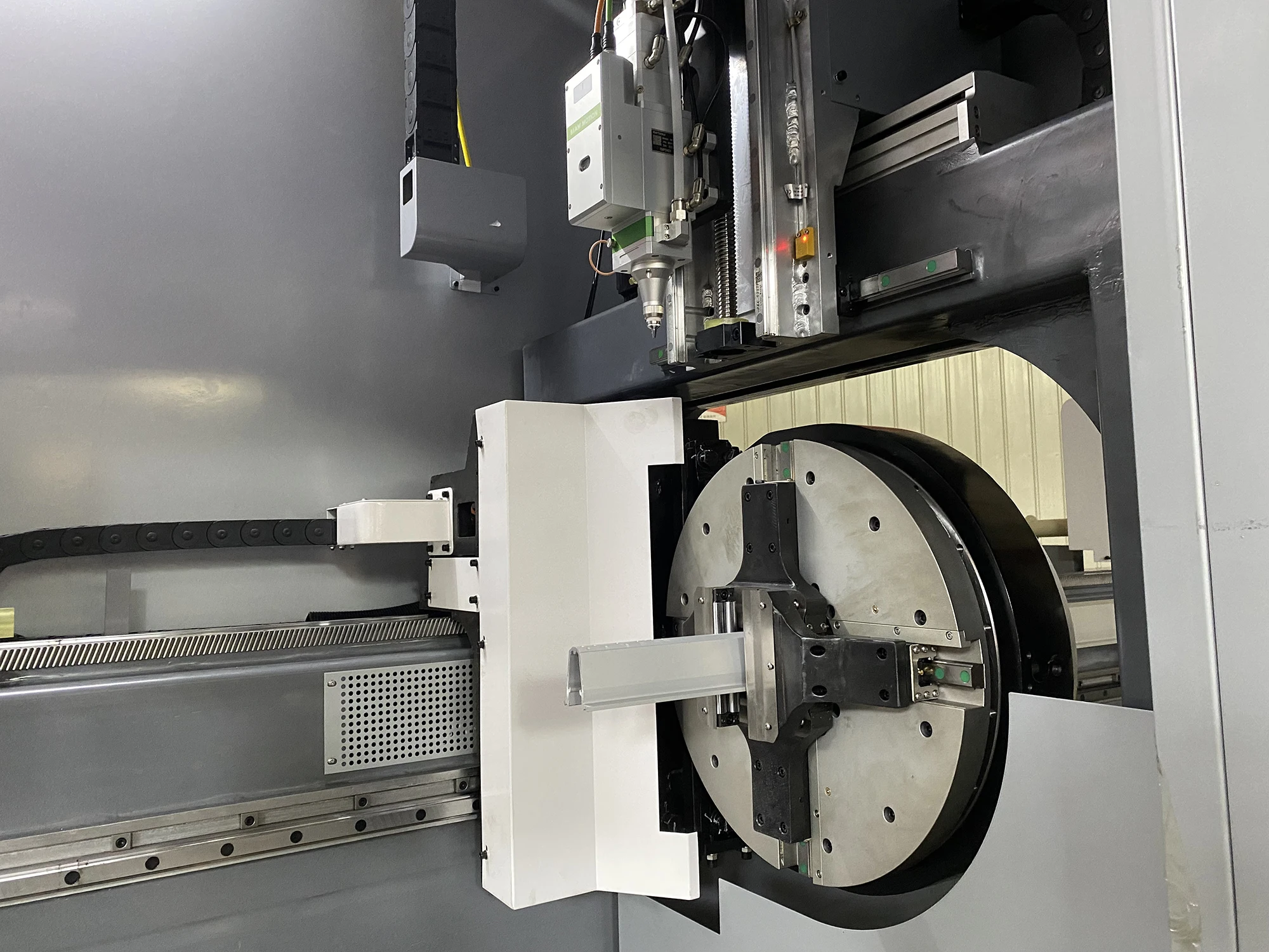 Jq Laser T1 Two-chuck Side-mounted Machine Bed 50mm Tailing Part High ...