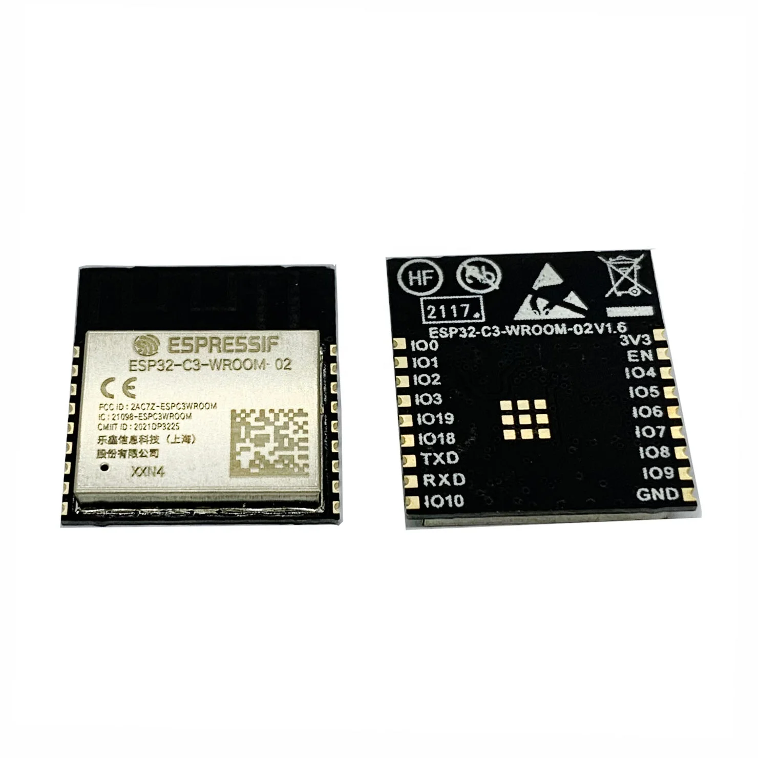原厂esp32模块esp32 C3 Wroom 02 H4 Esp32c3 Mcu Wifi And Ble无线模块兼容esp32 Wroom 02 Iot Buy 原厂esp32模块