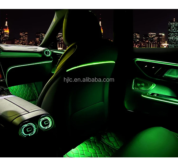 W213 64 Colors Air Vent 3D Rotating Tweeter Ambient Light for Mercedes ...