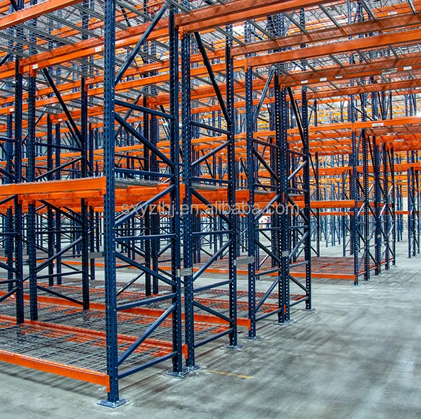 Heavy Duty Warehouse Storage Steel Metal Stacking Racking Movable Post ...