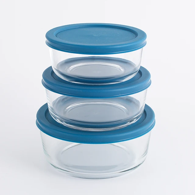 Supplies High Borosilicate Glass Storage Containers With Air-tight Lids ...