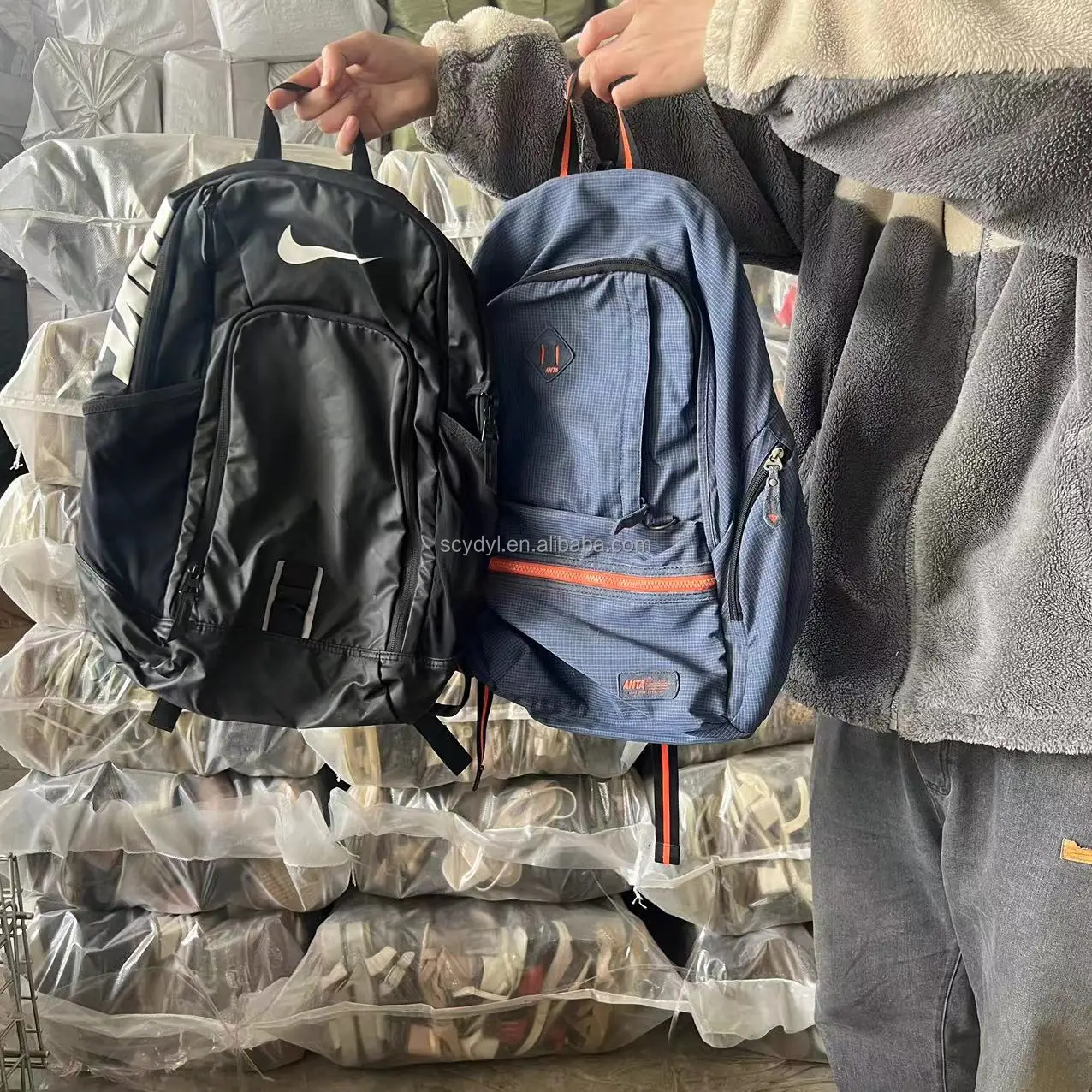 A8 Used Branded Backpack Bags Bale Backpack Second Hand Backpack Of ...