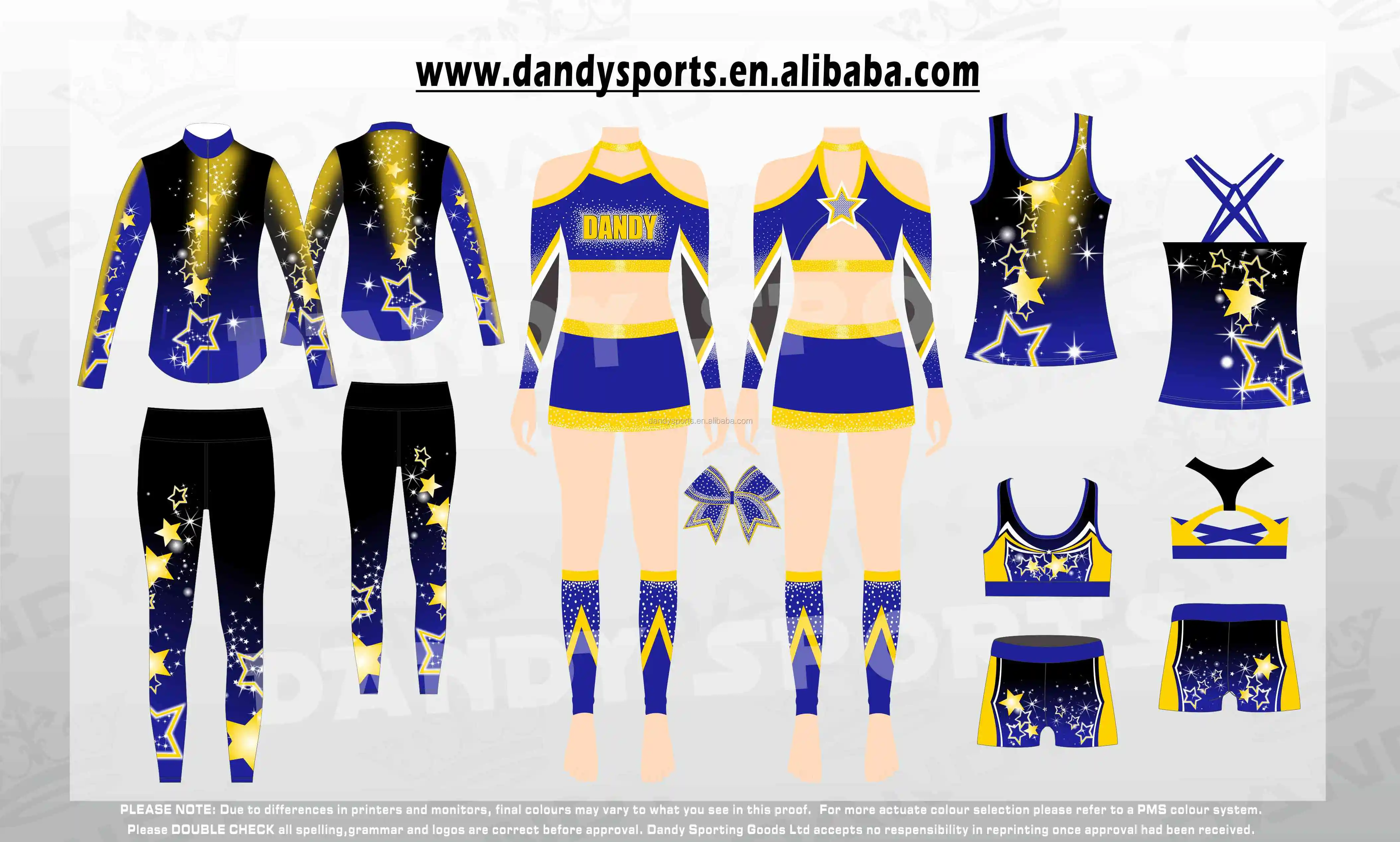 Custom Sport Tracksuit for Cheerleading - Quick Dry & Anti-bacterial