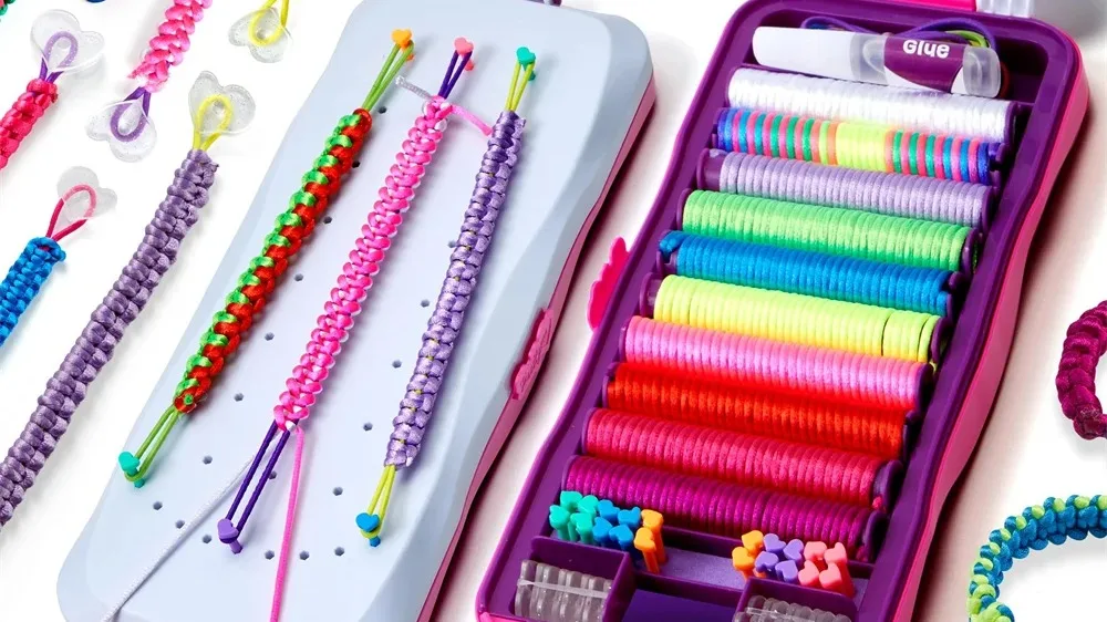 Diy Bracelet Arts And Crafts String Maker Tool Friendship Bracelet ...