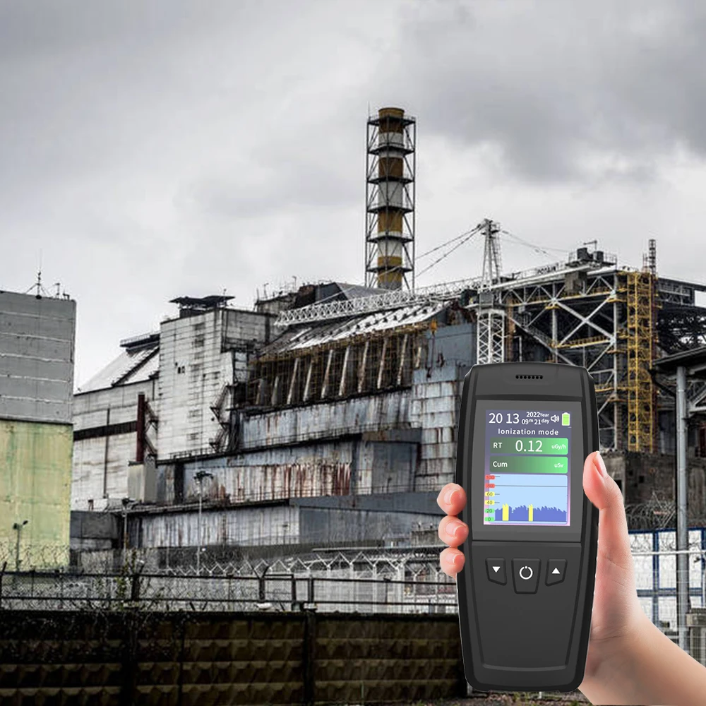 High Quality Personal Radiation Dosimeter Alarm With Lcd Screen ...