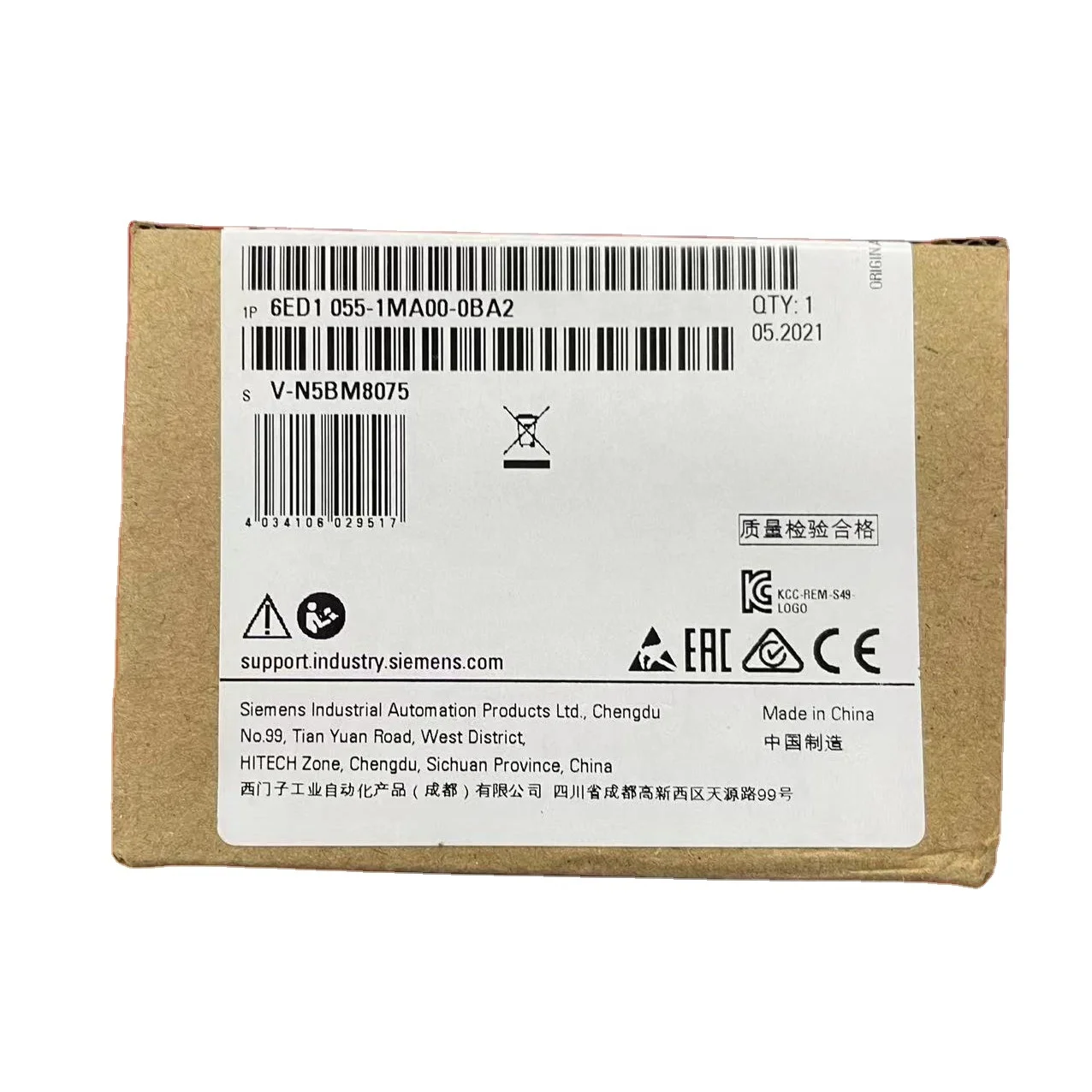 6ED1055-1MA00-0BA2西门子PLC标志!8 AM2模拟扩展模块，用于库存中的plc徽标| Alibaba.com