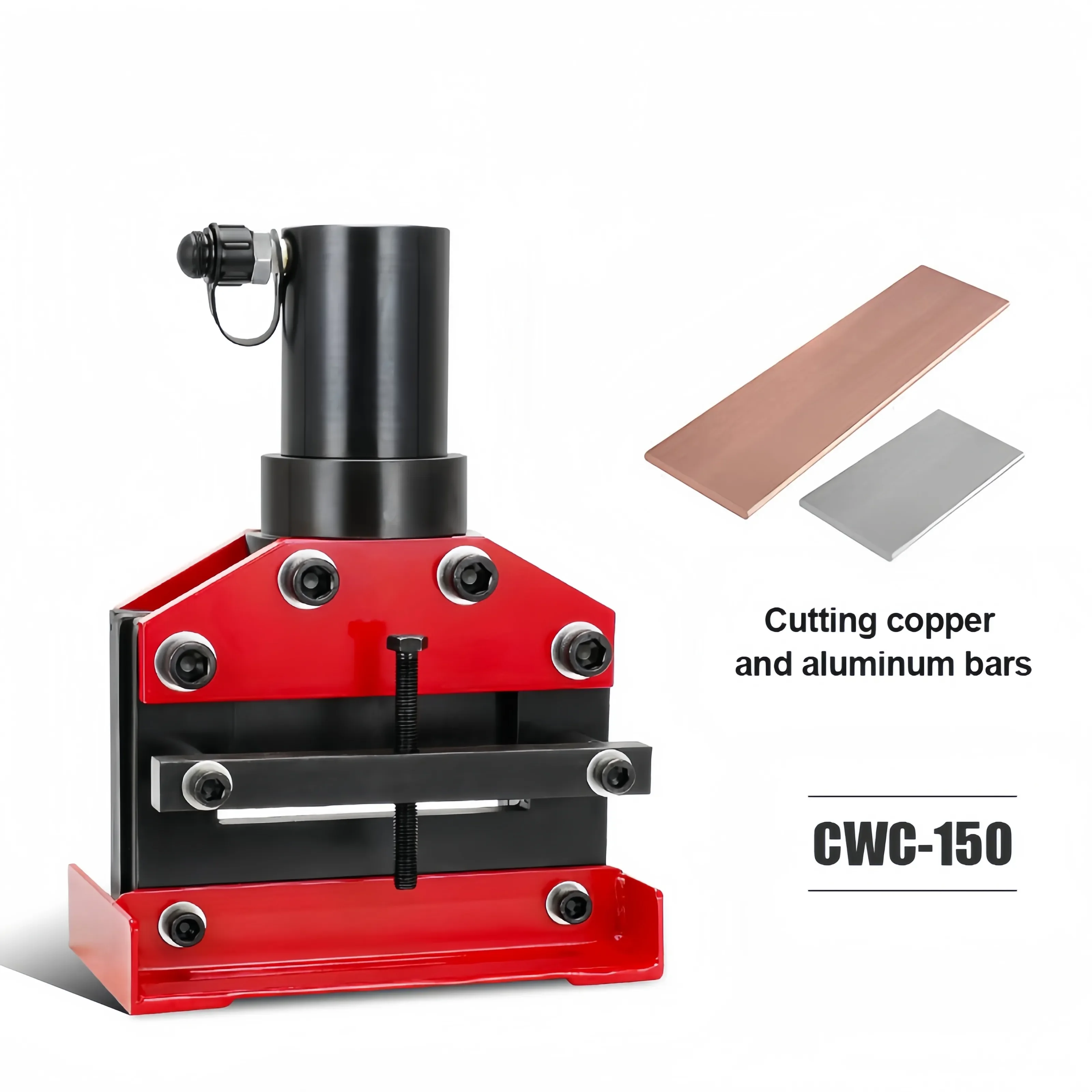 Cwc-150 Heavy-duty 150x10mm Hydraulic Cutter Machine Bus Bar Processing Tool For Copper Aluminum ...