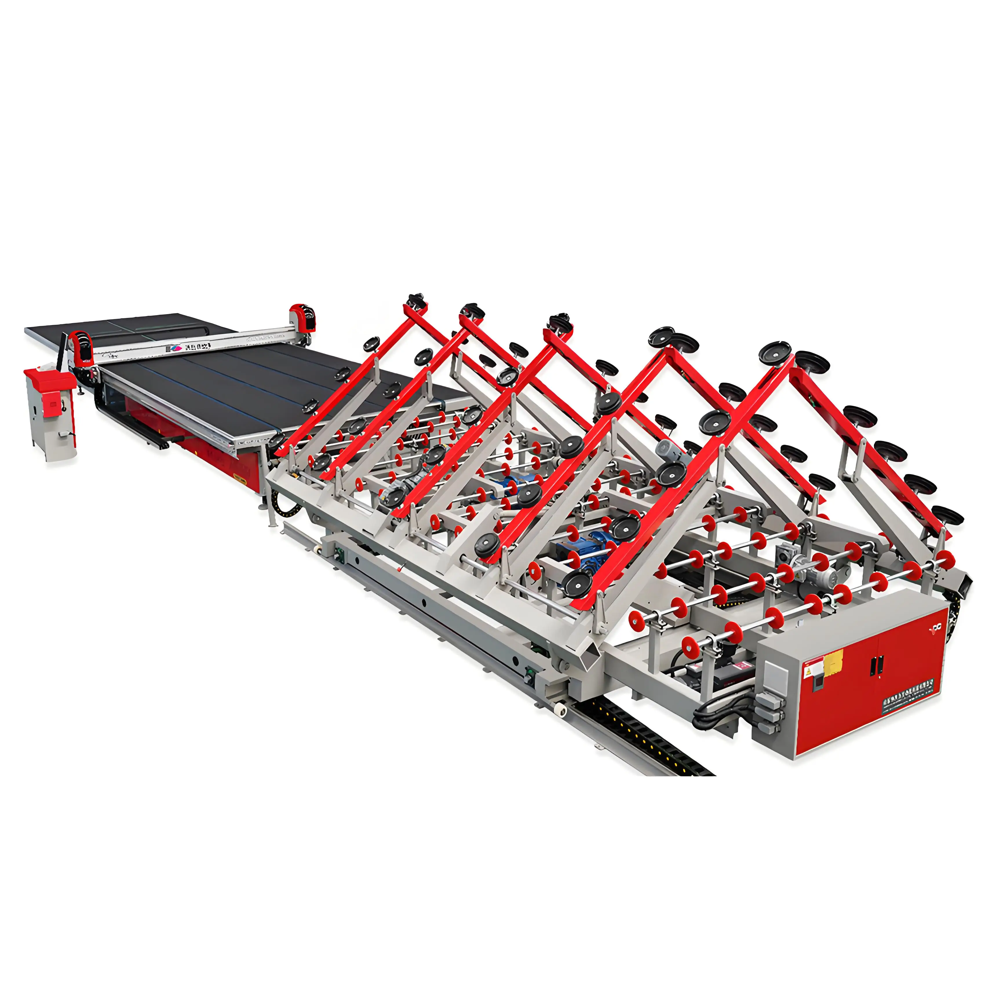 Jumbo Glass Shape Glass And Mirror Automatic Cnc Cutting Machine Glass ...