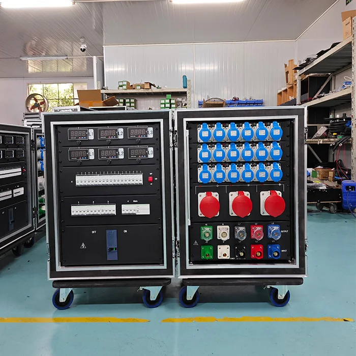 380v 400a Camlock Power Input 21 Way Power Distro 3 Phase Portable ...