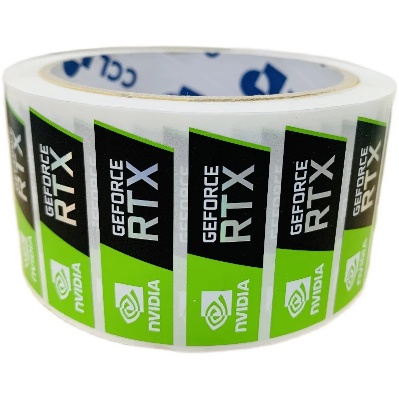 Original Newest NVIDIA-RTX GEFORCEGTX RTX RADEON Graphics Card Stickers ...