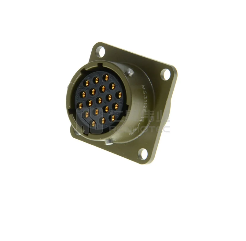 ขั้วต่อ MS3116F14-19P MS3116F14-19S 19-Pin ปลั๊กบัดกรีวงกลม Mil-C-26482 ...