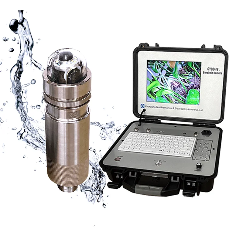 1000m Underwater Borehole Inspection Camera 360 Degree Rotate Borehole ...