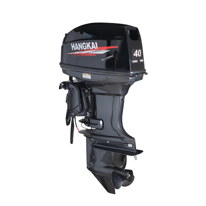 Hangkai 40HP 2 Stroke Outboard Motor - Manual Start, Long Shaft Boat ...