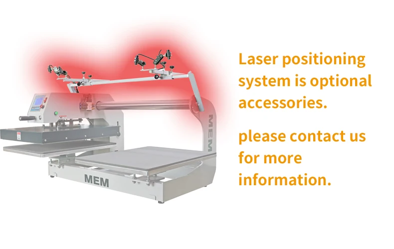 MEM TQ 4050 Dual Station Heat Press Machine for T-Shirt Printing