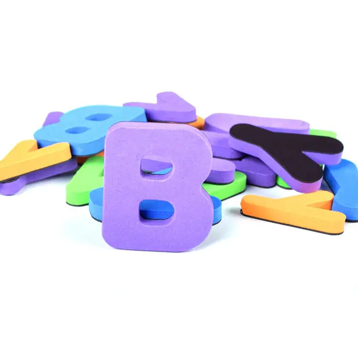 Alphabet Lowercase Uppercase Eva Foam Magnetic Letters Toys For Kids ...