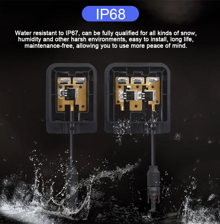 TUV Certified Solar Panel Junction Box IP68 Waterproof