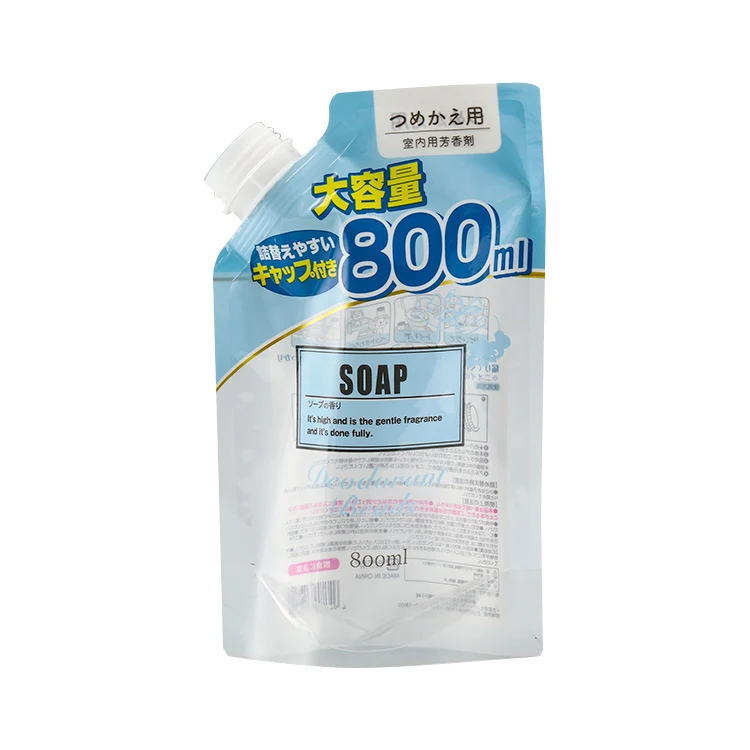Custom 500ml 1000ml Laundry Detergent Package Customized Design Stand ...