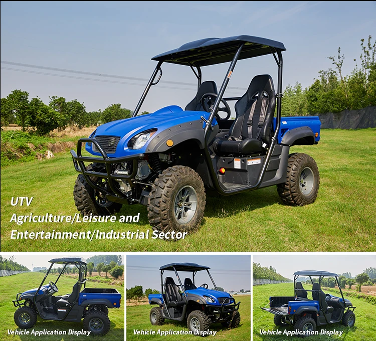 Electric UTV 4x4 - Efficient Ride for Adults & Farms