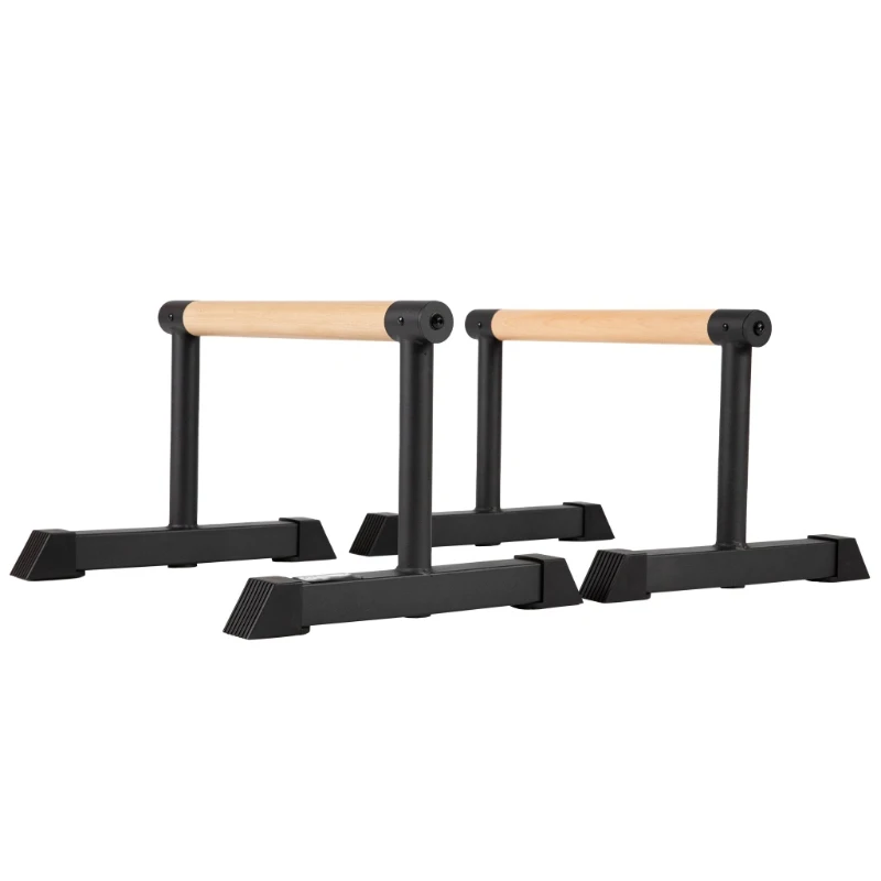 Wooden Push Up Handles & Parallettes for Bodybuilding, OEM Available