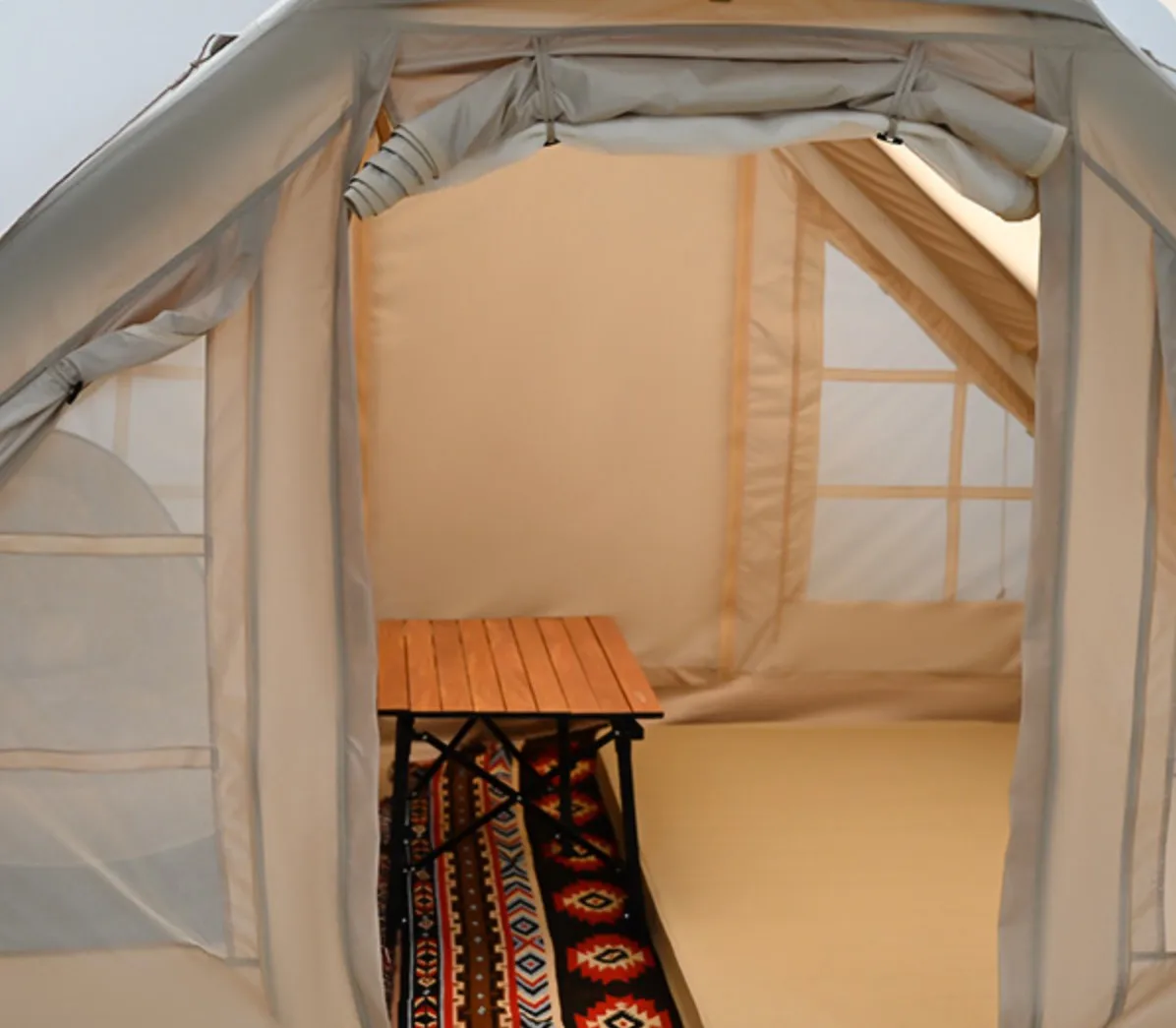 Luxury Family Tent - Inflatable Camping Tent with 4 Seasons