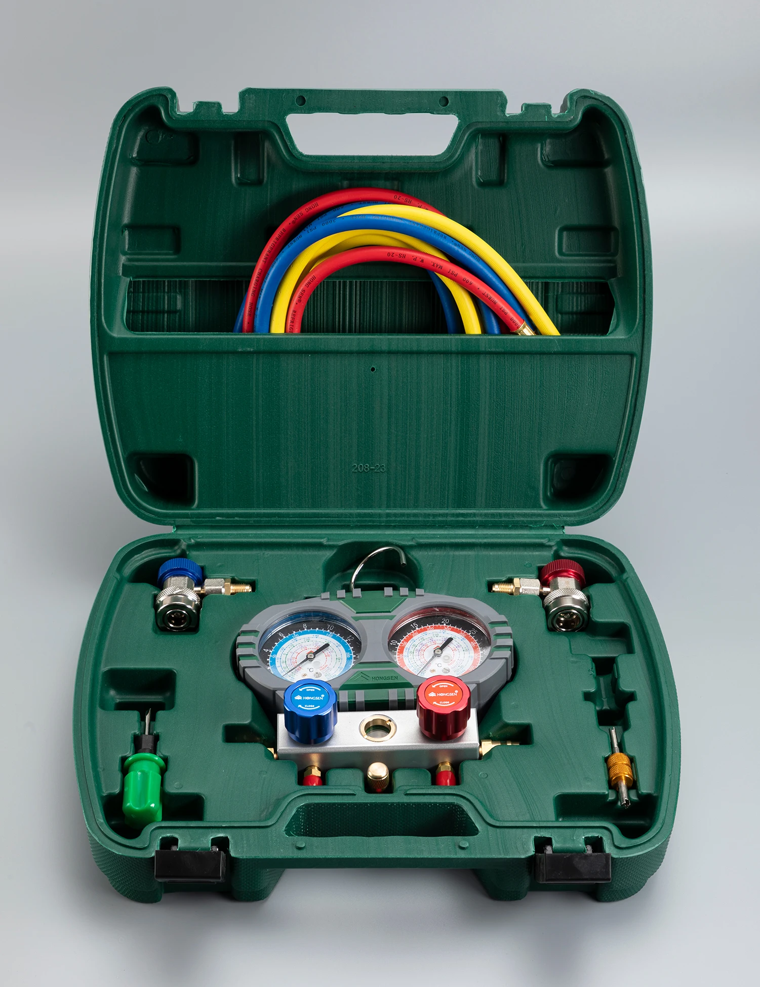 HONGSEN R32 Refrigerant R410A HVAC Tools - High Quality Manifold Gauge Set