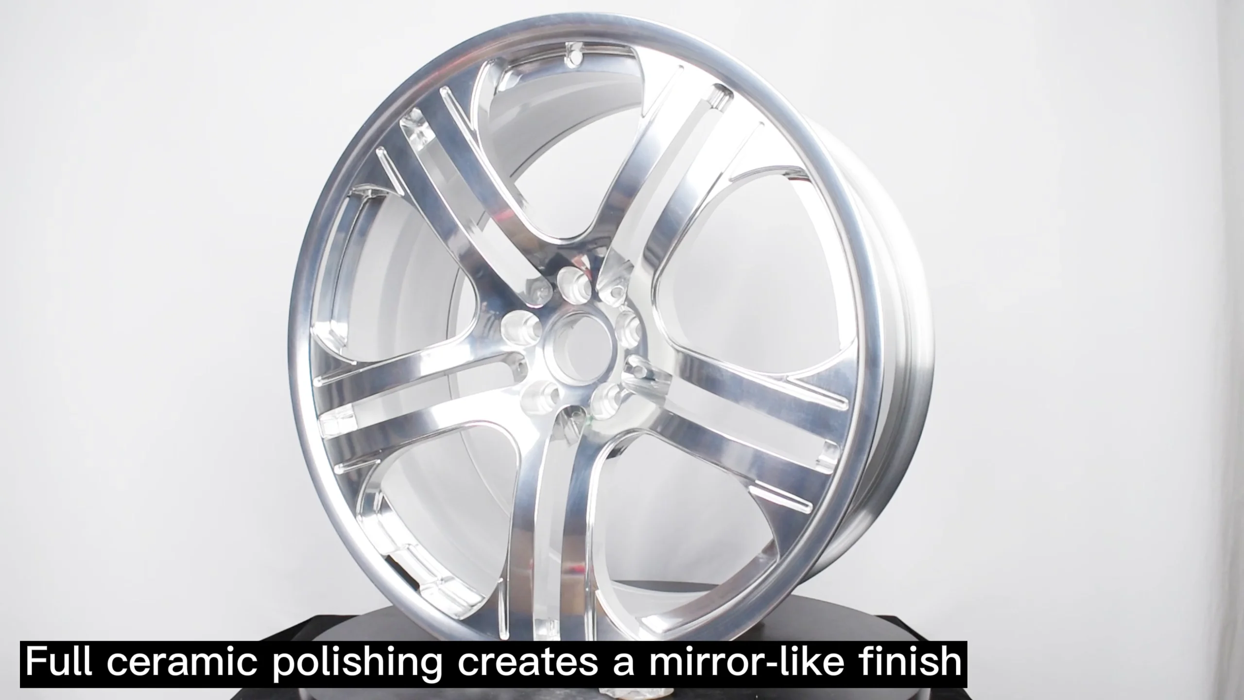 Pengzhen Customized Aluminum Hyper Black Silver 17 20 Inch 5x115 ...