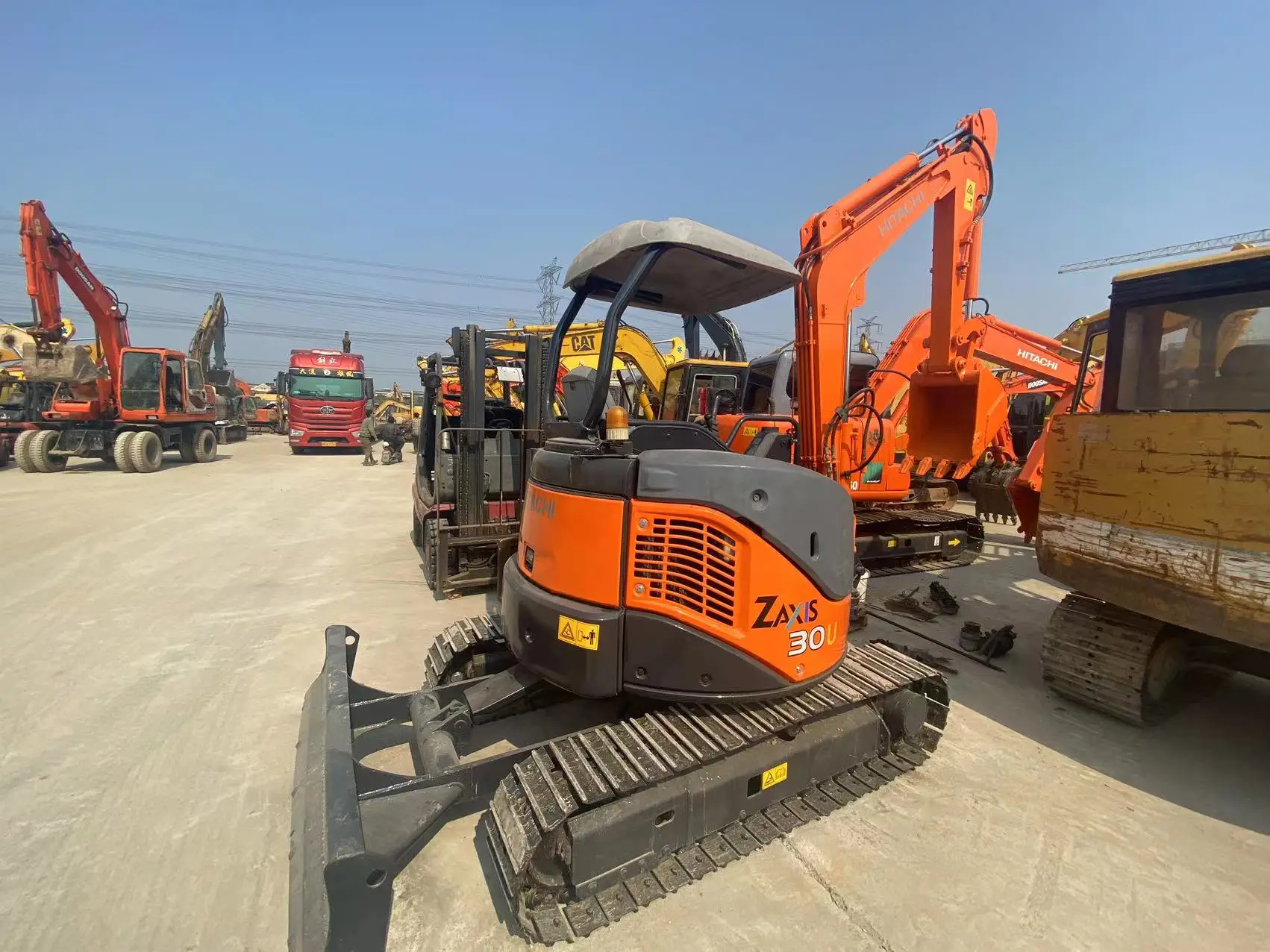 3 Ton Used Mini Hitachi Zaxis 30u Excavator for Sale Zaxis 30u Crawler ...
