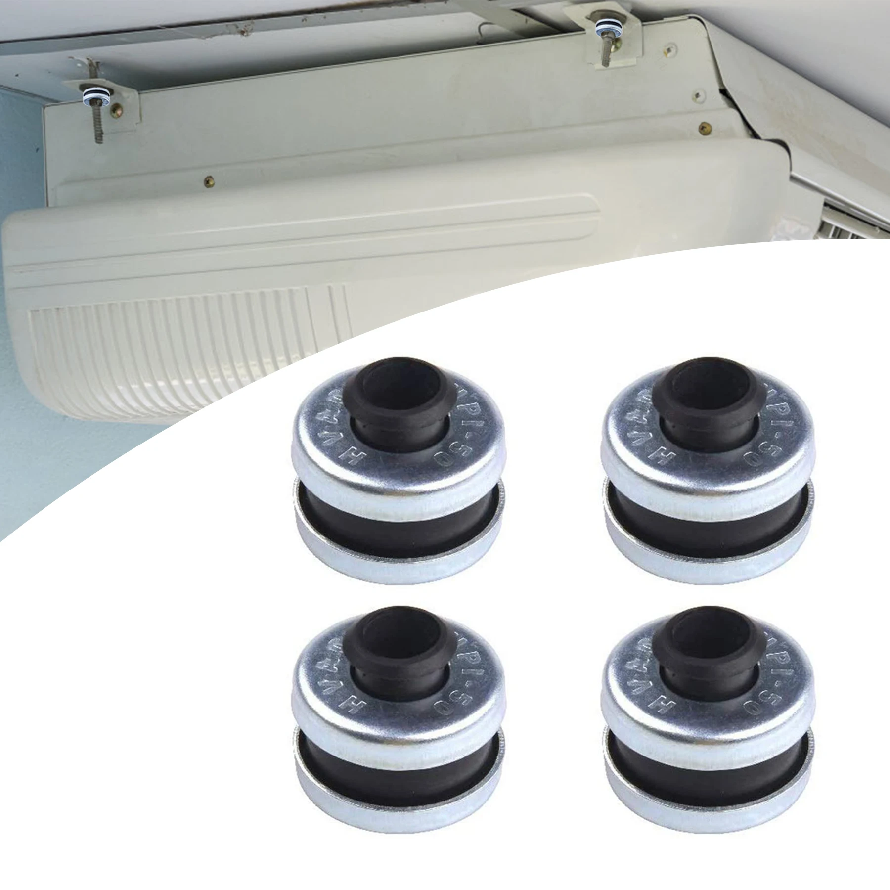 Anti-vibration Rubber Ceiling Hanger AC Unit Shock Absorber Rubber ...