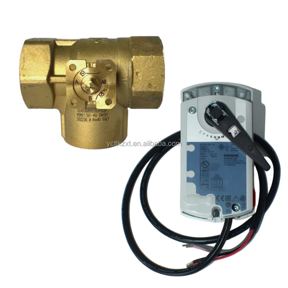 VAI VBI61 Electric Threaded Brass Ball Valve Modulating Control Two-Way ...