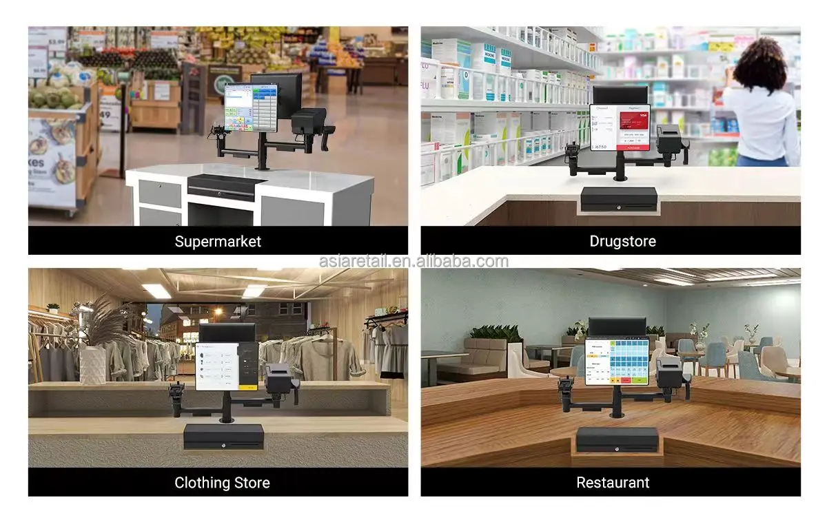 Supermarket Design - Retail Cash Register Table for Sale