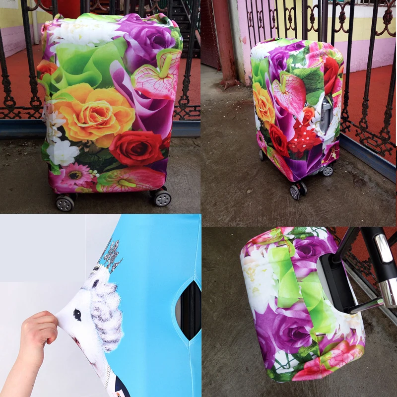 Custom Printing Travel Suitcase Covers - Durable & Stylish