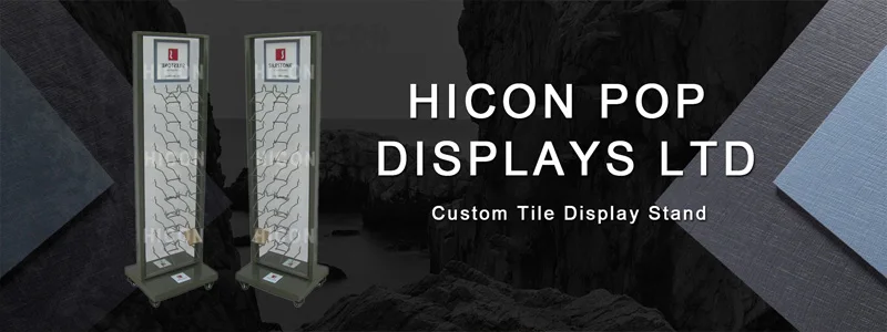 Freestanding Area Rug Display Rack - Metal Retail Solution