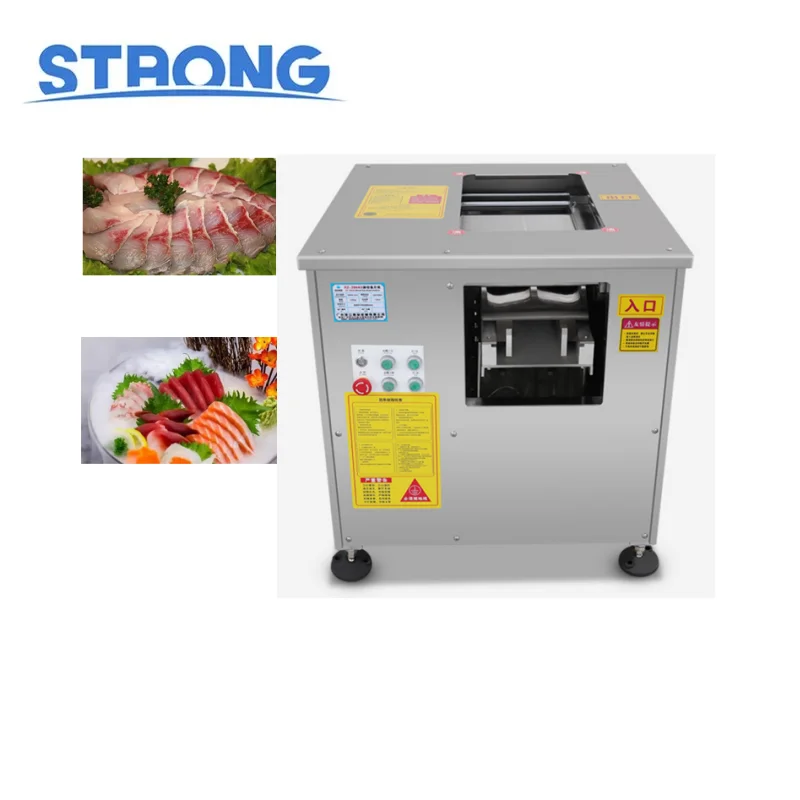 Automatic Oblique Fillet Cutting Machine for Fresh Fish