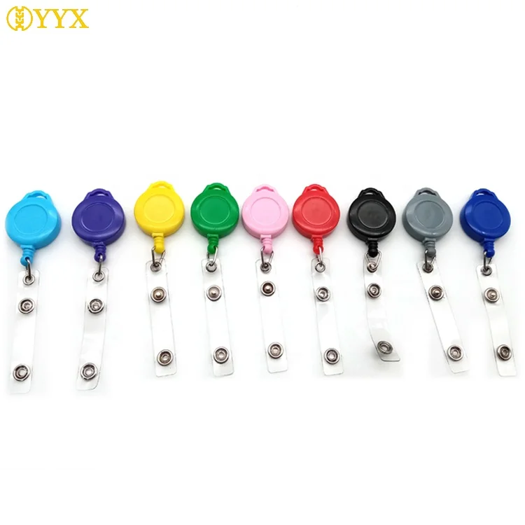 Custom Retractable Conference ID Card Holder - Eco-friendly