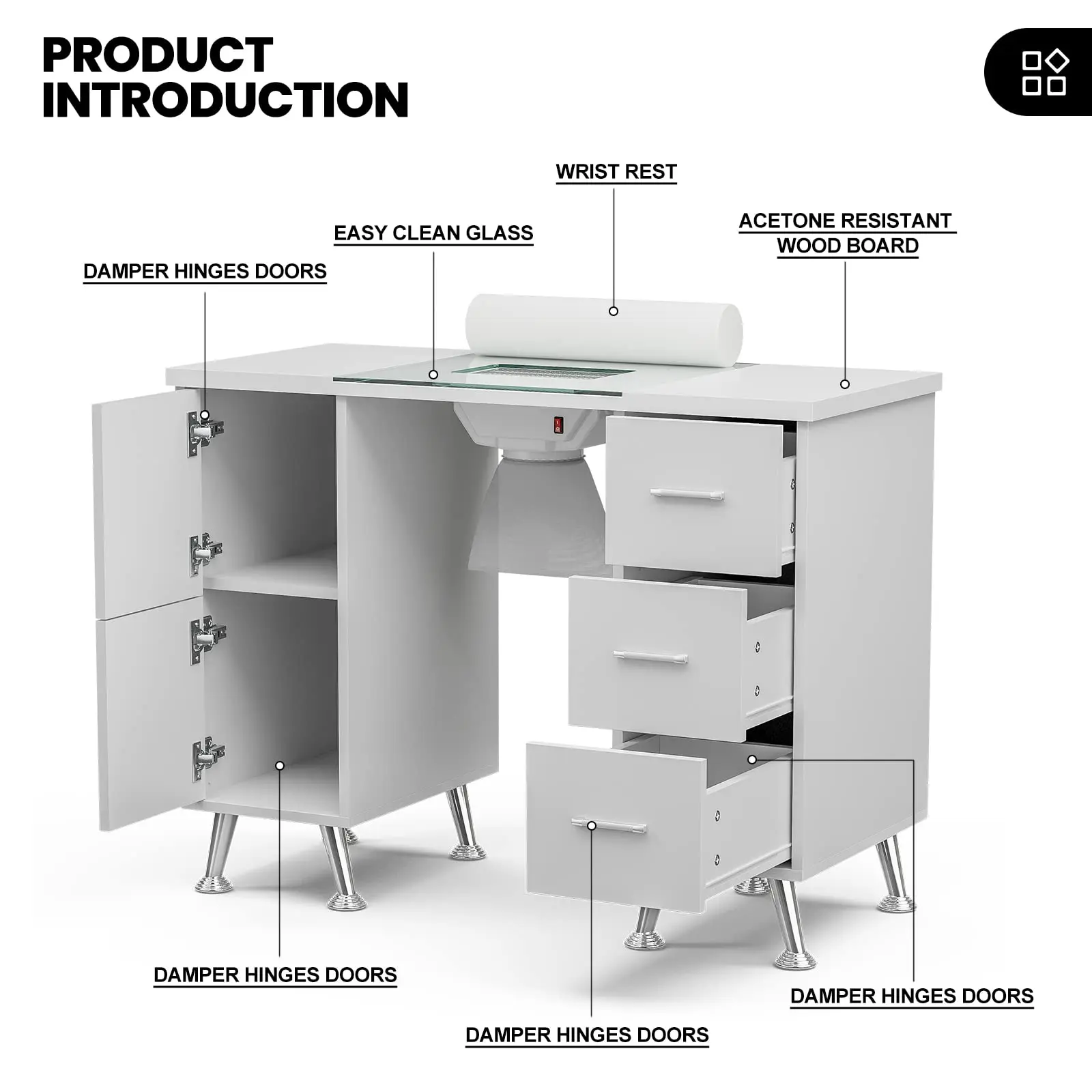 Beauty Salon Furniture Wood Contemporary Salon Furniture Set Equipment ...