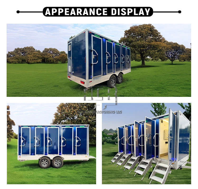 Luxury Public Trailer Bathroom - Restroom Toilets for Sale