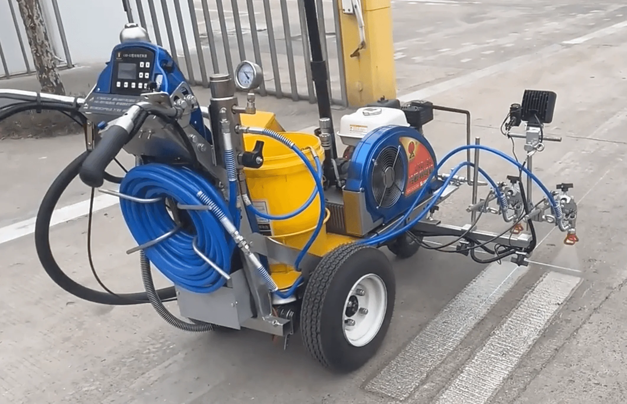 Cold Airless Spray Line Laser Stripper - Efficient Road Marking