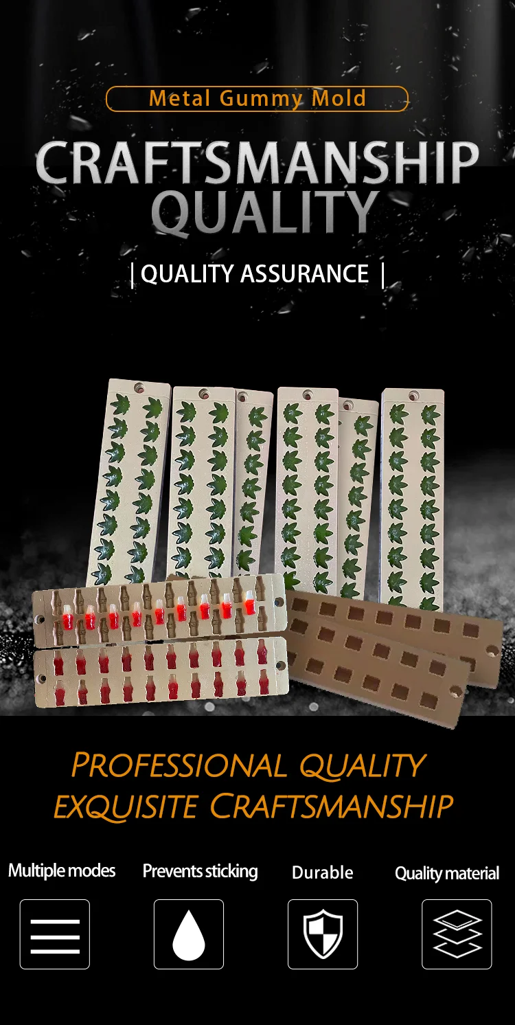 Custom Gummy Mold Aluminum Of Moon Fruit Jelly Mister Giant Animal Bear ...