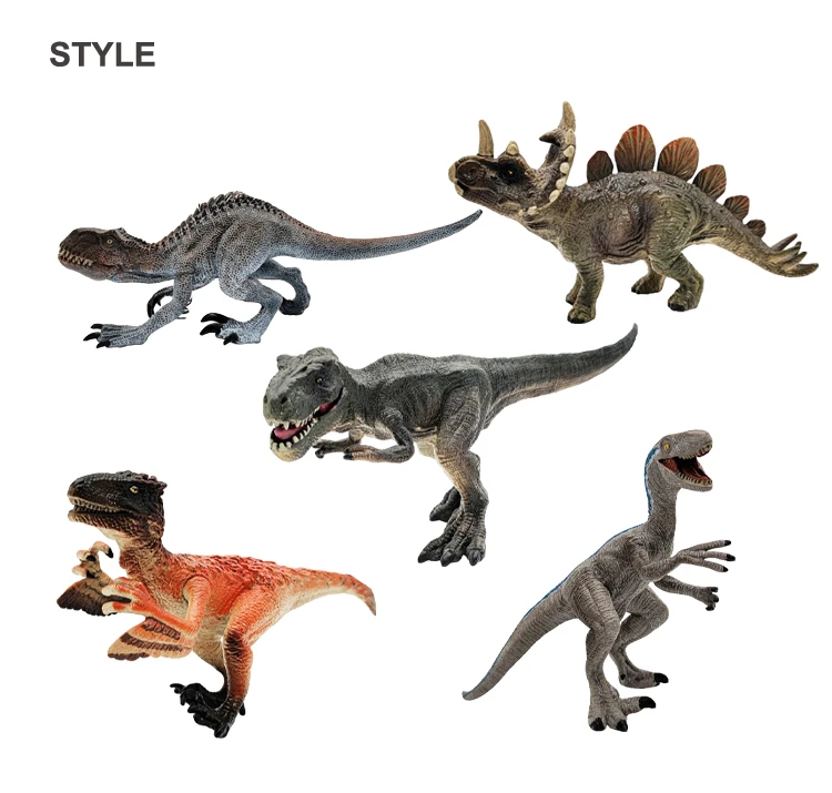 Realistic Dinosaur Model Dinosaurio Triceratops Pvc Dinosaur Toys For ...